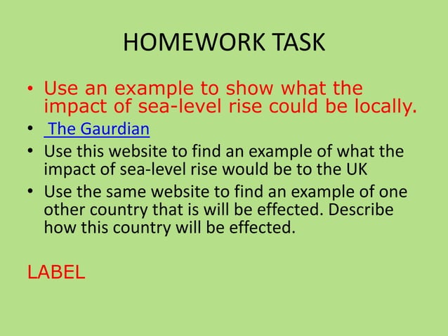 3 negative effects of climate change | PPTX | Geography | Science