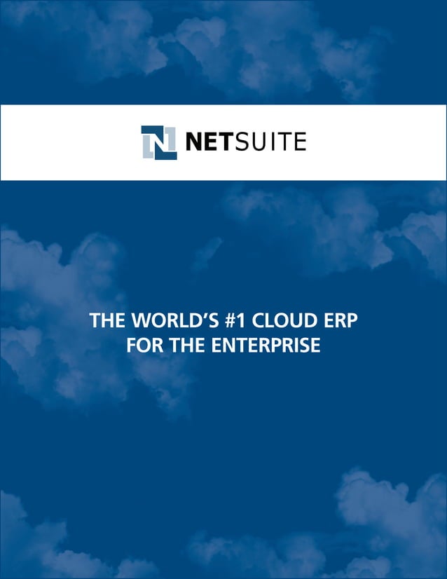 NetSuite Enterprise Brochure | PDF