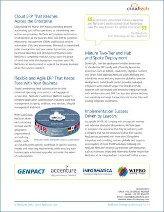 NetSuite Enterprise Brochure | PDF