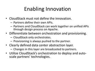 3 Networking CloudStack Developer Day | PPT