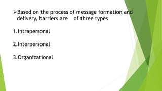 3 Networks & Barriers to communication | PPTX