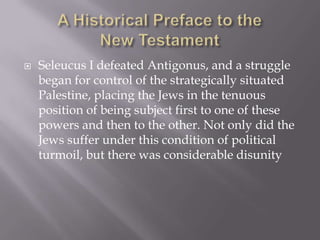 3 new testament political setting | PPTX