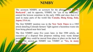 3 NIMBY | PPT