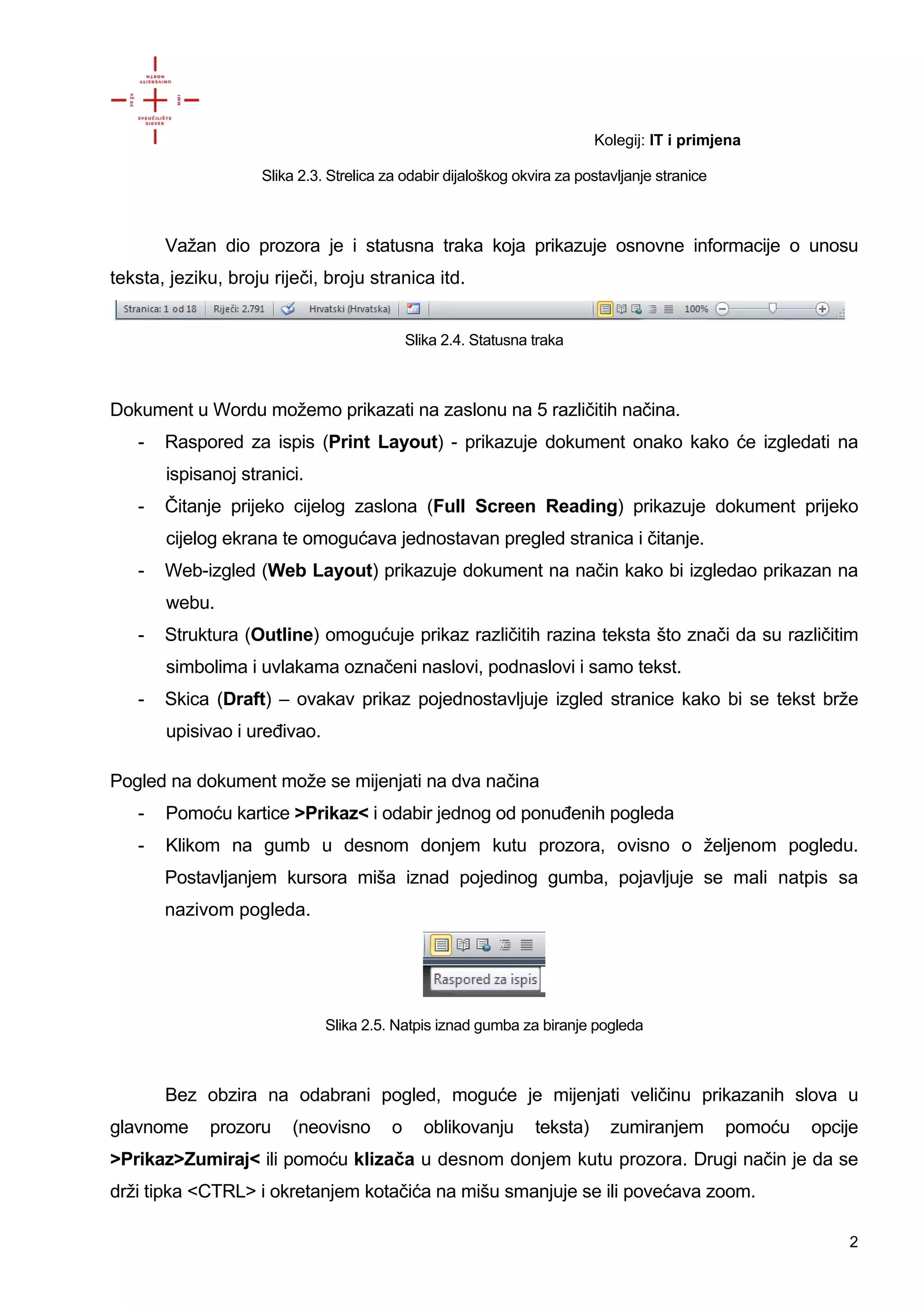 3 obrada teksta-ms_word_1_dio | PDF