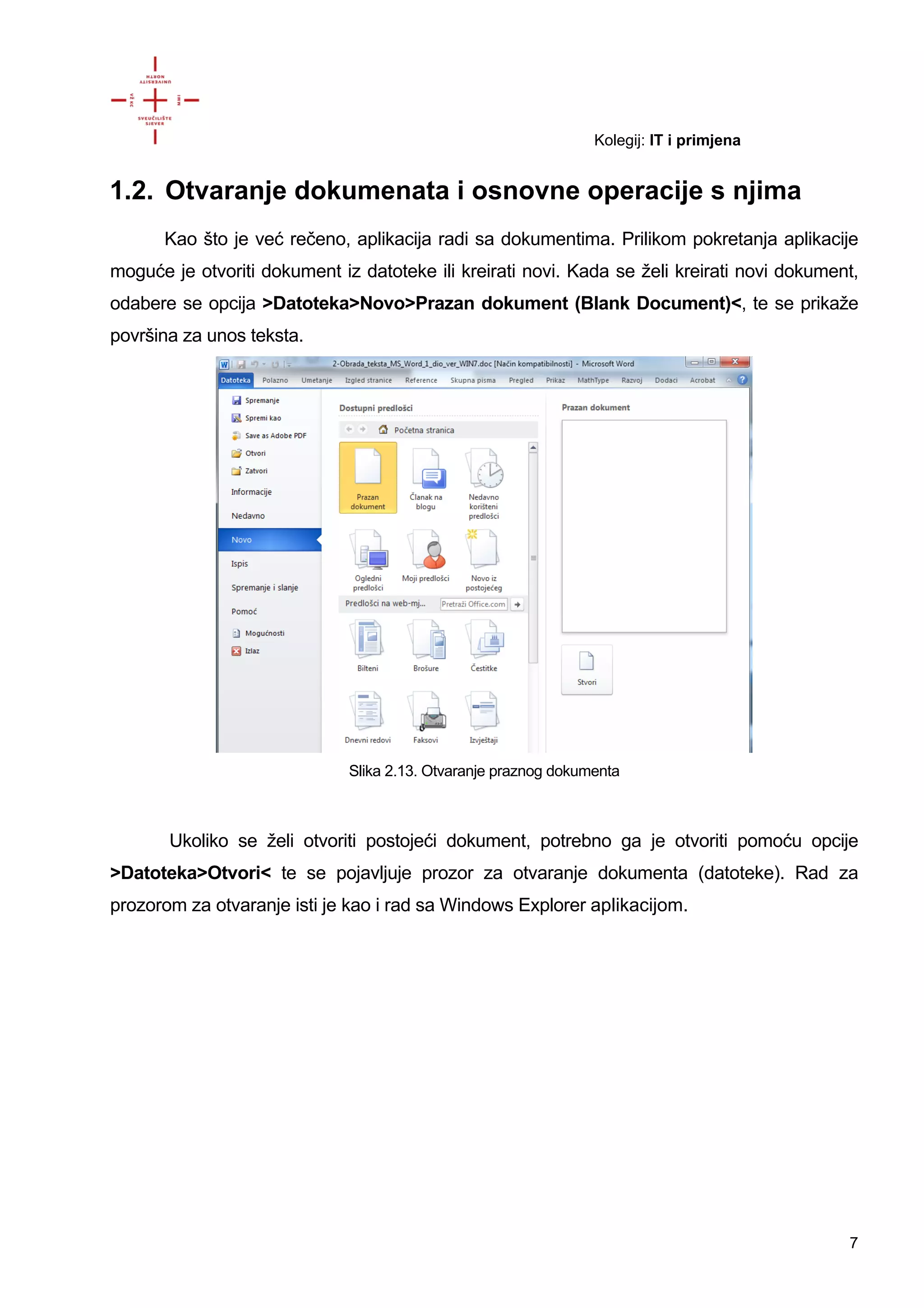 3 obrada teksta-ms_word_1_dio | PDF