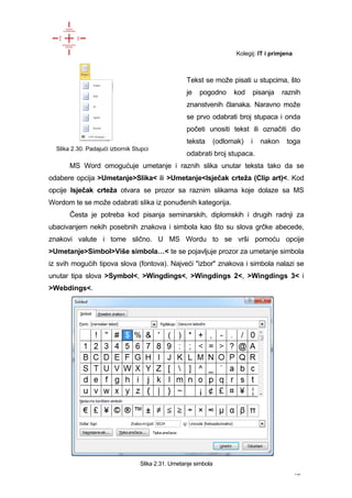 3 obrada teksta-ms_word_1_dio | PDF