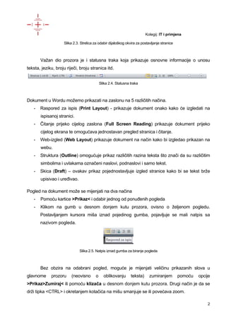 3 obrada teksta-ms_word_1_dio | PDF