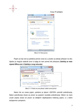 3 obrada teksta-ms_word_1_dio | PDF