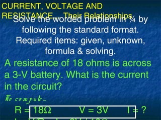3 ohm's law | PPT