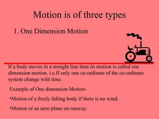 3-one-dimension.ppt class 11 physics ppt | PPT