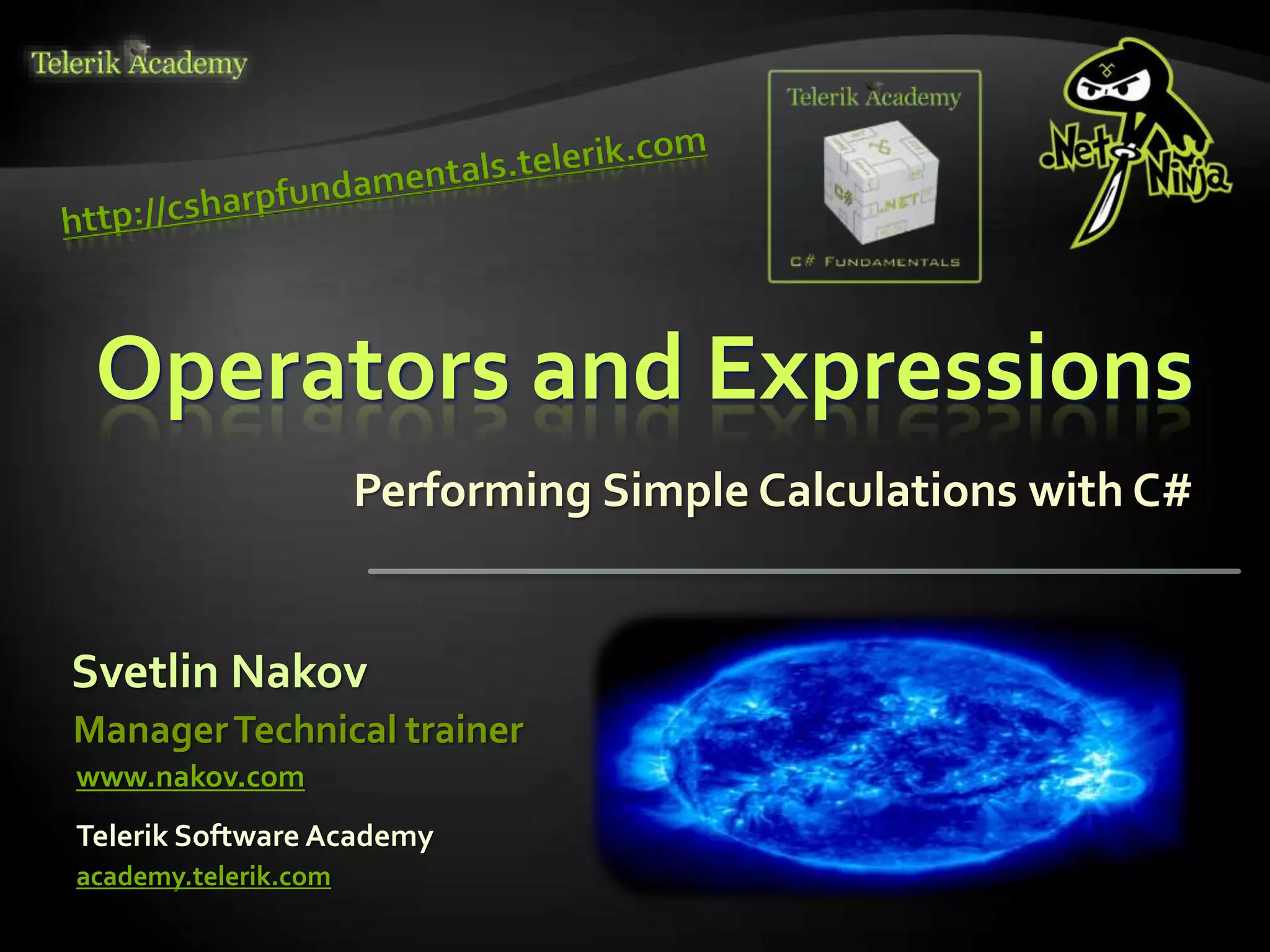 3 operators-expressions-and-statements-120712073351-phpapp01 | PPT