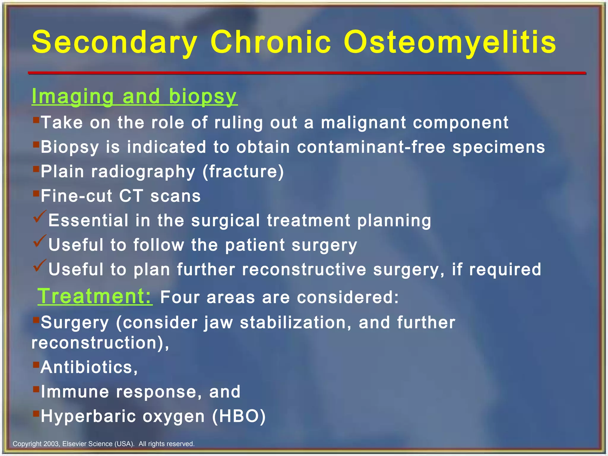 Osteomyelitis | PPT
