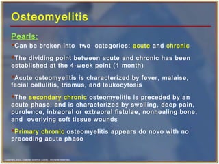 Osteomyelitis | PPT