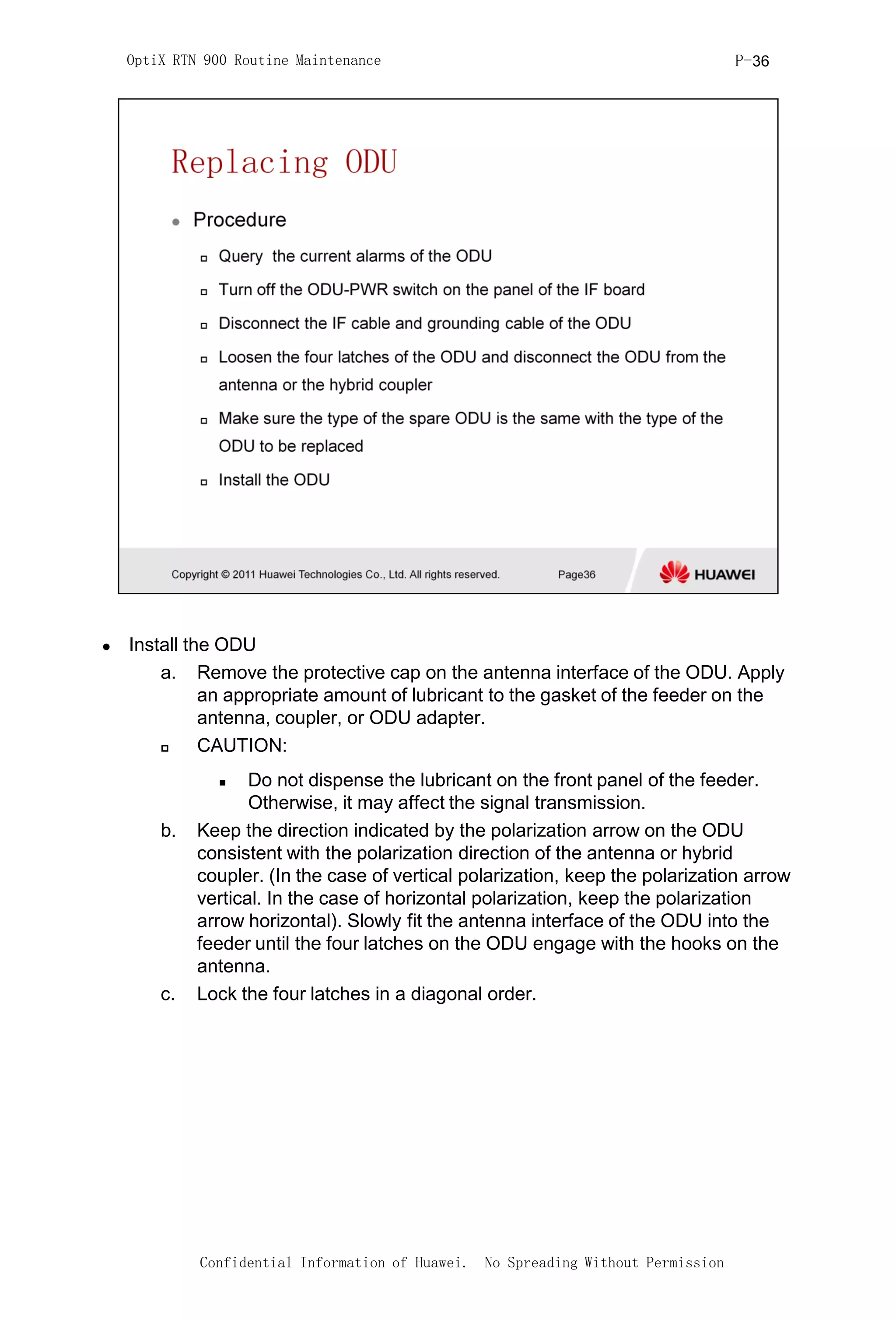 3 otf202202 opti x rtn 900 routine maintenance | PDF