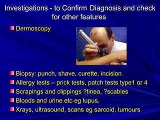 3.overview of diagnosis and management in dermatology rp | PPT