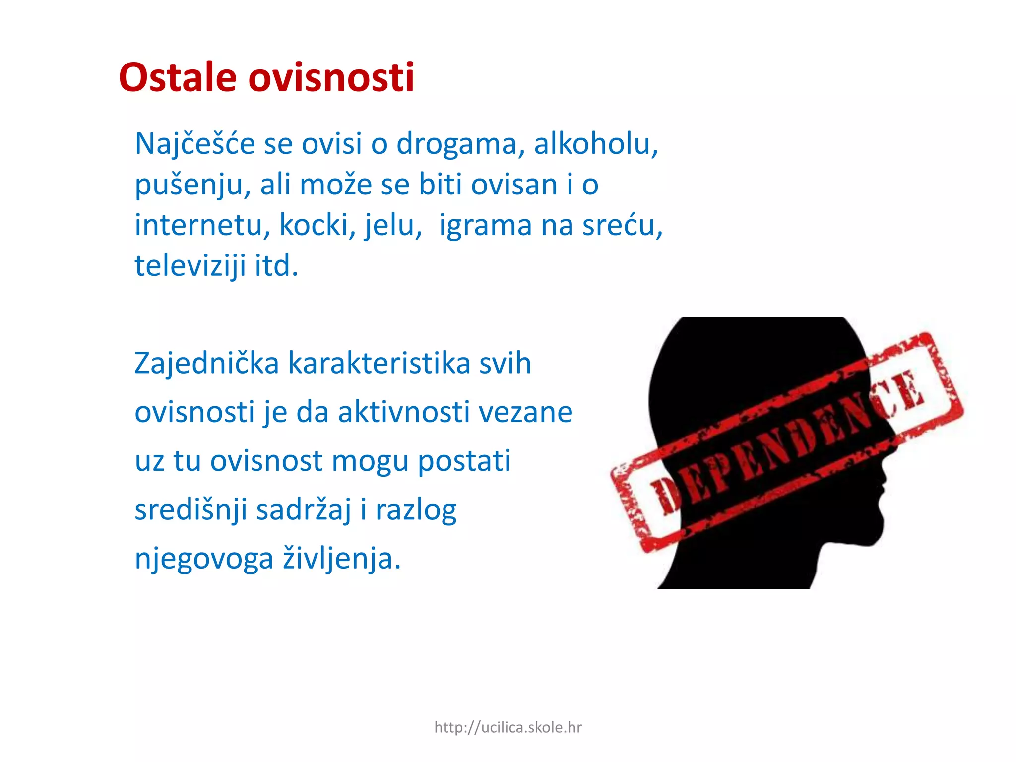 3 ovisnost o drogama | PPTX