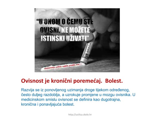 3 ovisnost o drogama | PPTX
