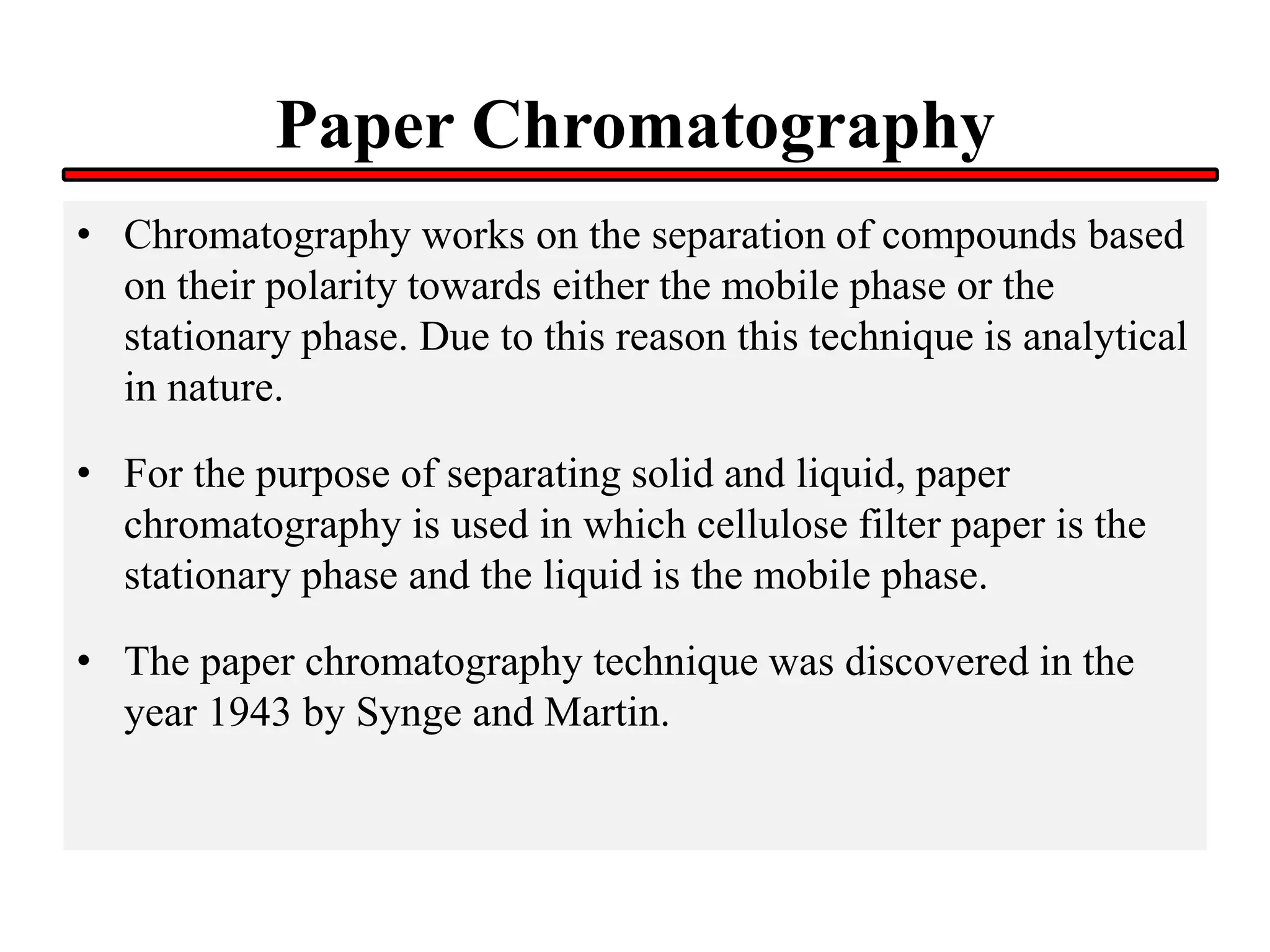 Paper & Thin Layer Chromatography in Biotech.pptx