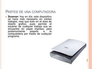 3. partes de una computadora | PPTX