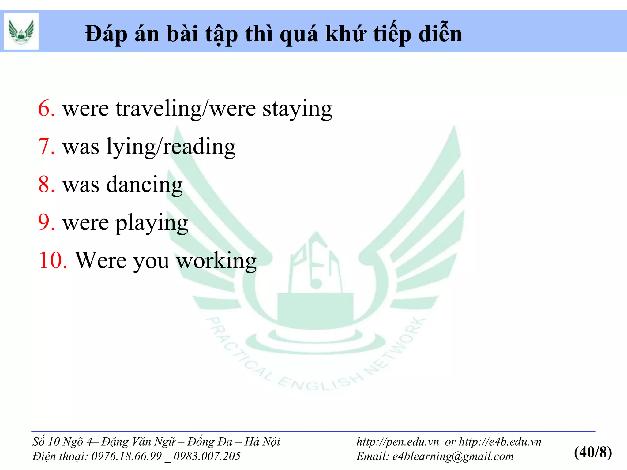 3. past simple and past continuous tong hop | PPTX