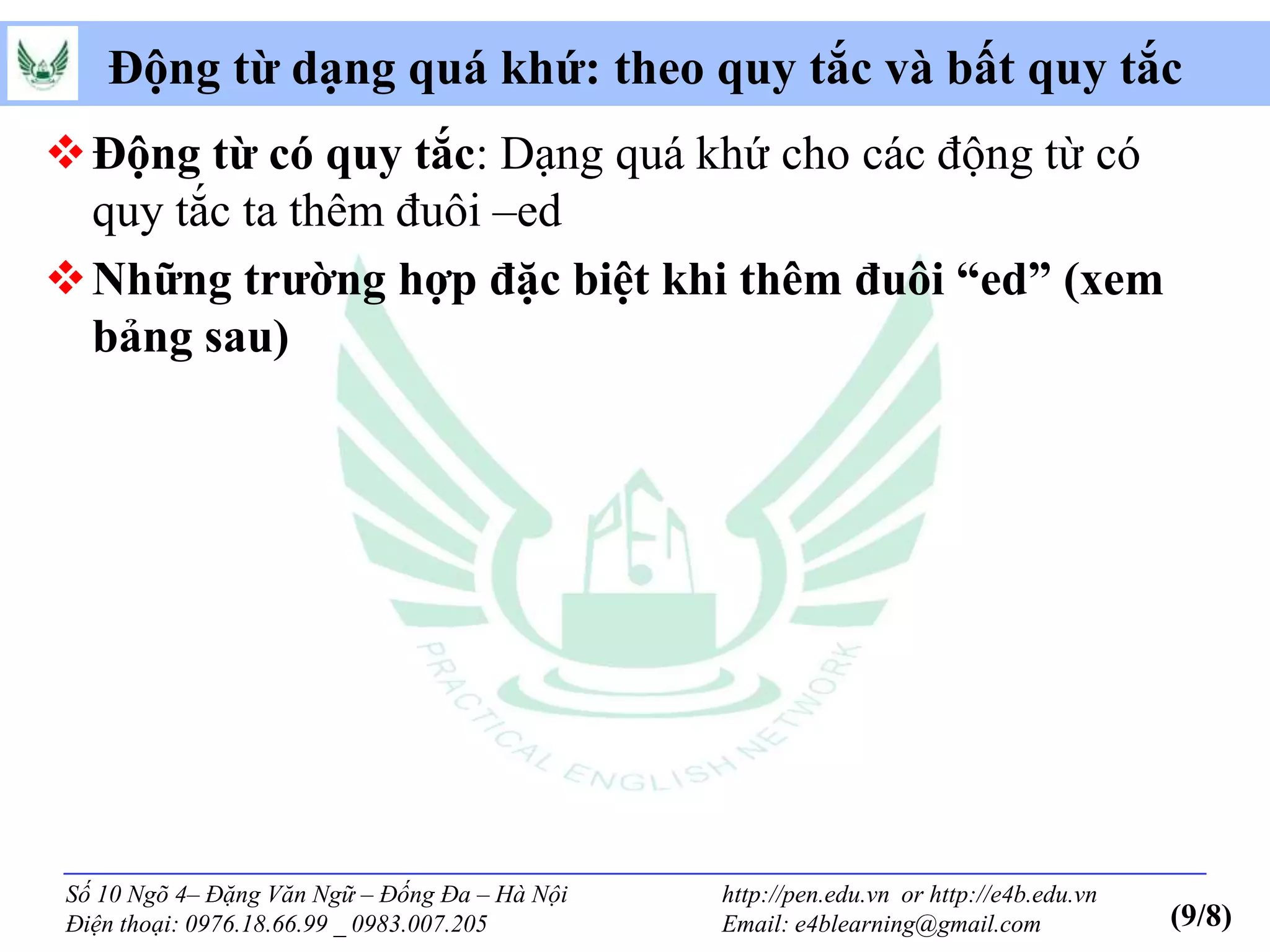 3. past simple and past continuous tong hop | PPTX