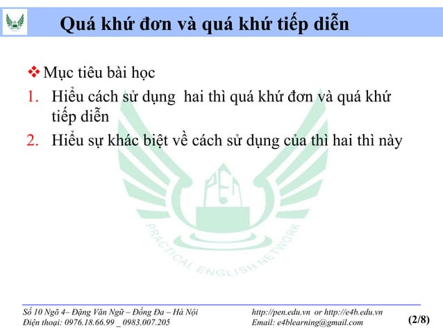 3. past simple and past continuous tong hop | PPTX