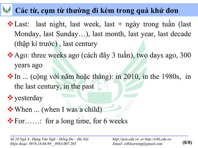 3. past simple and past continuous tong hop | PPTX