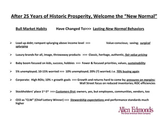 Paul Grangaard, President and CEO of Allen Edmonds Shoe Corp. | PPT