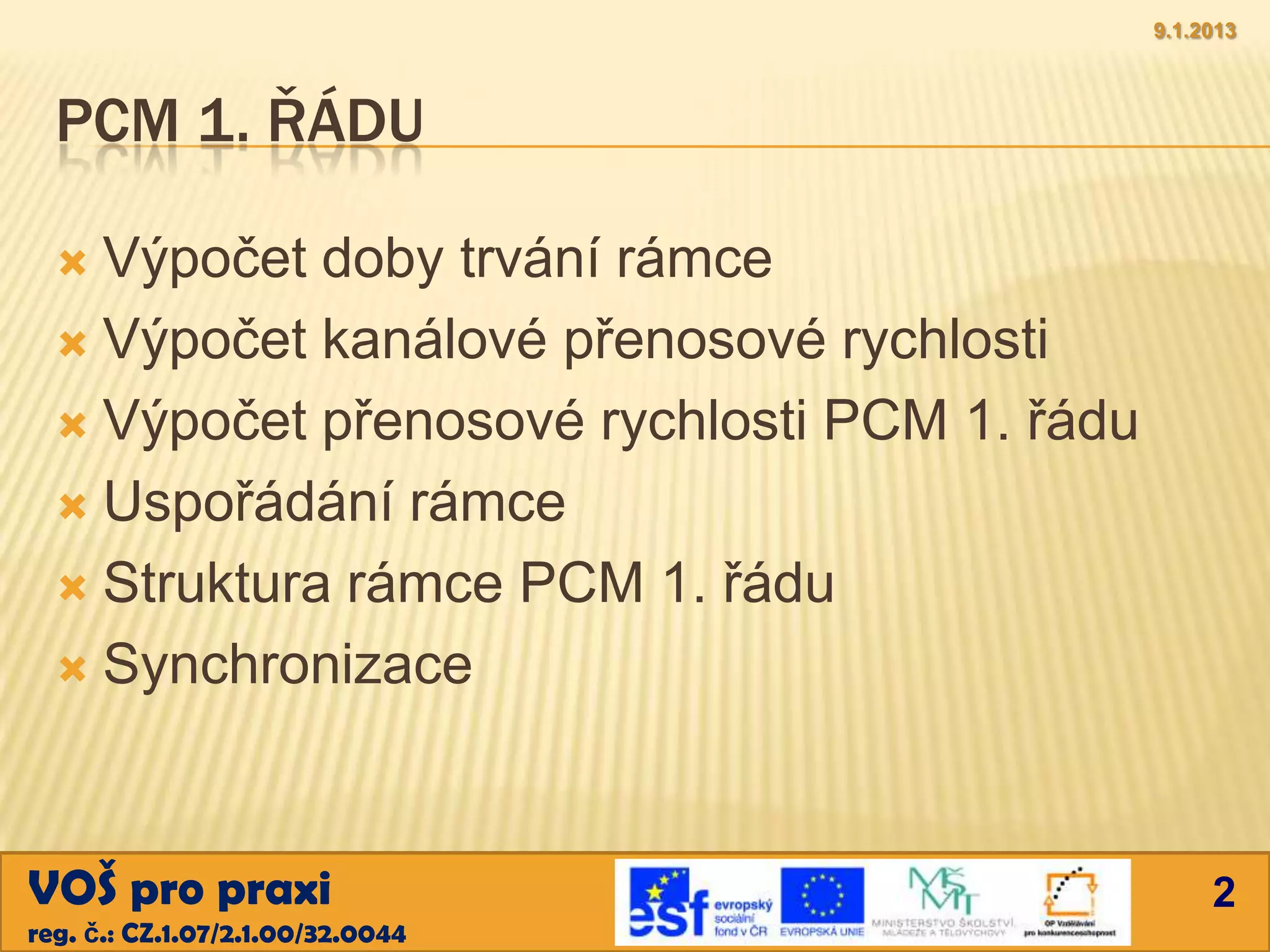 3. pcm 1 | PPTX