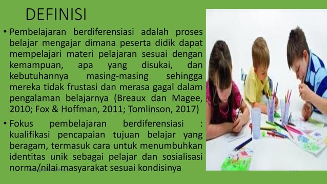 pembelajaran berdiferensiasi kurikulum merdeka 2023 | PDF