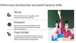 pembelajaran berdiferensiasi kurikulum merdeka 2023 | PDF