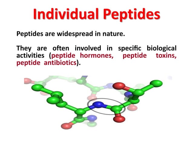 Peptides | PDF