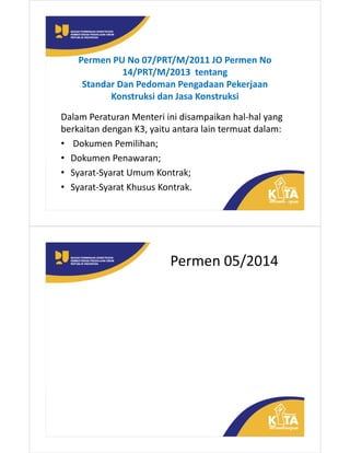3-Peraturan-Perundangan-K3.pdf untuk Praktisi K3 | PDF