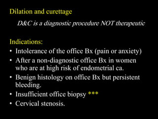 3-perimenopausal bleeding management & rx | PPT