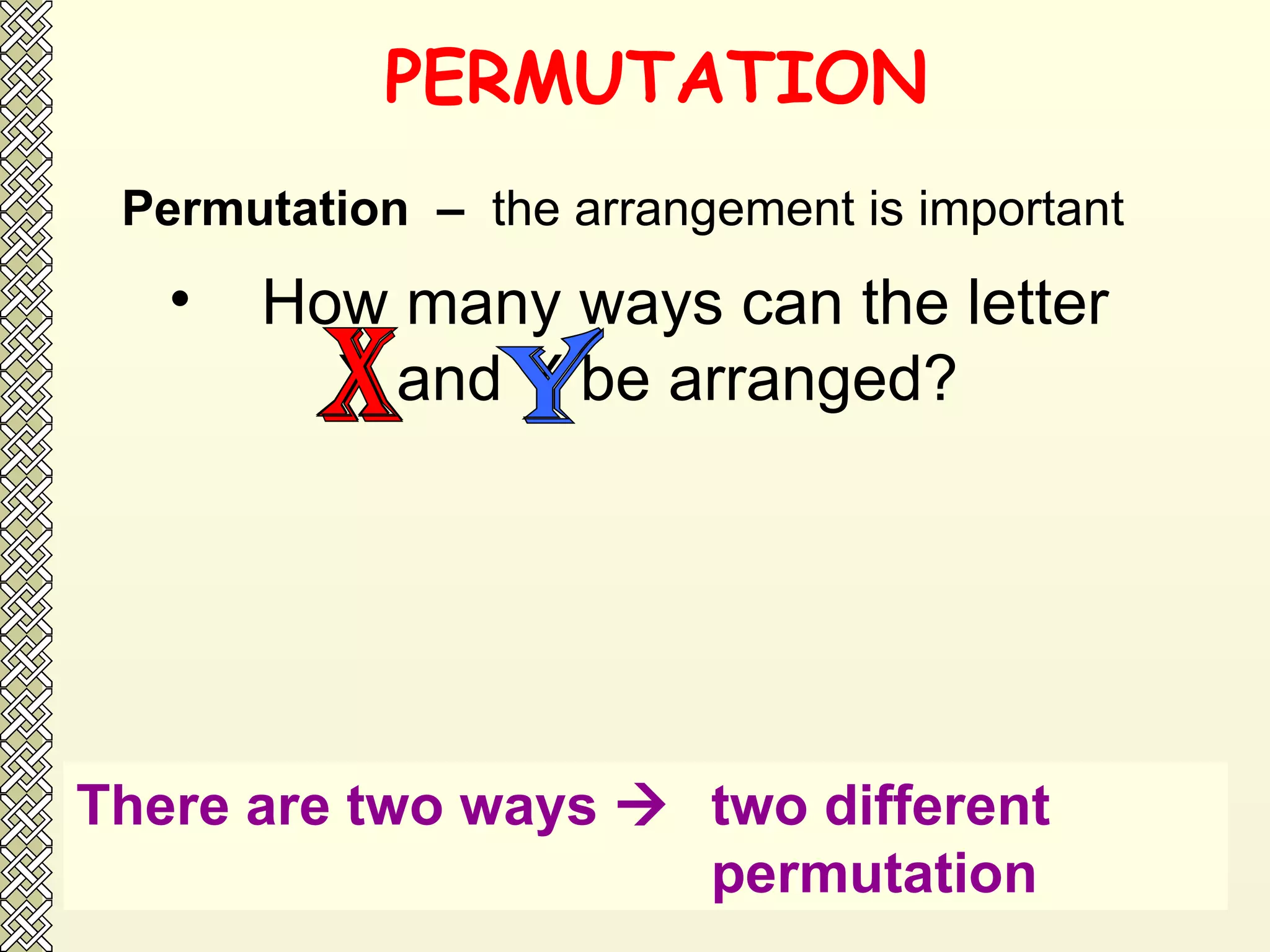 3 Permutation And Combination Ppt Programming Languages Computing