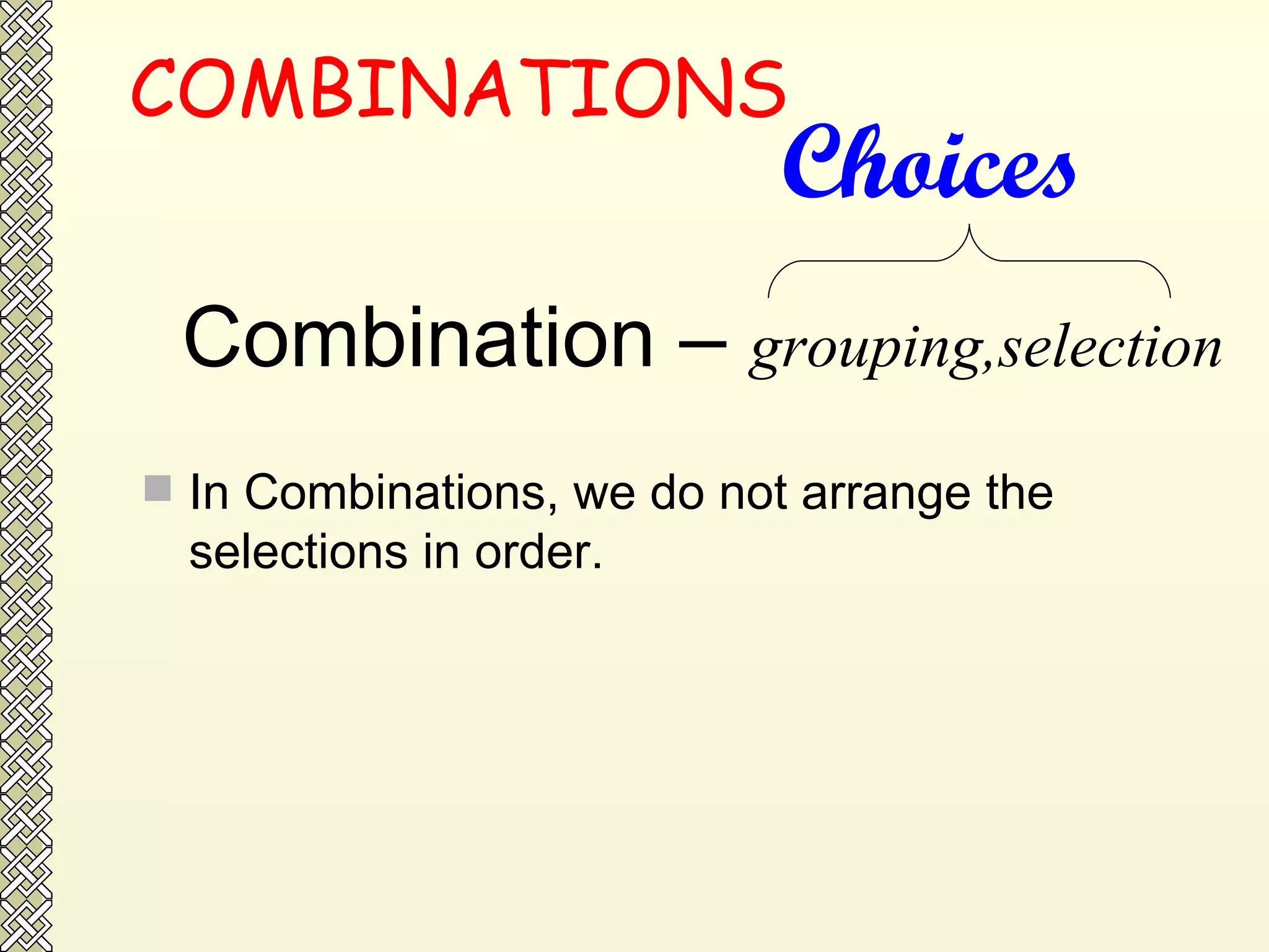 3 Permutation And Combination Ppt Programming Languages Computing