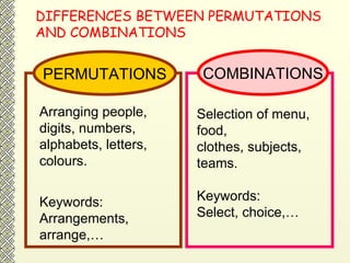3. permutation and combination | PPT