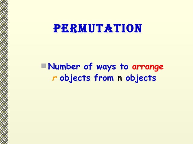 3 Permutation And Combination Ppt Programming Languages Computing