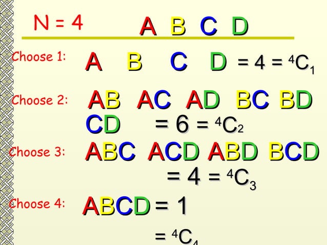 3 Permutation And Combination Ppt Programming Languages Computing
