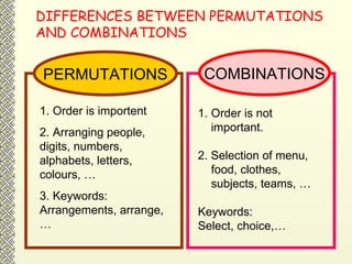 3. permutation and combination | PPT