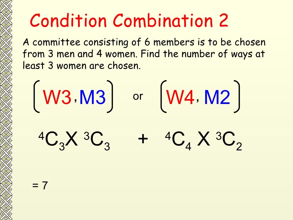 3 Permutation And Combination