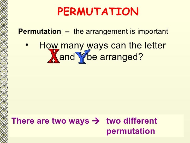 3. permutation and combination