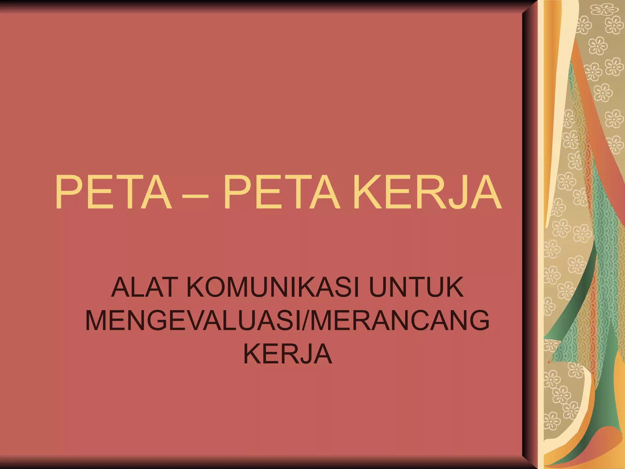 3. peta kerja simbol asme | PPT