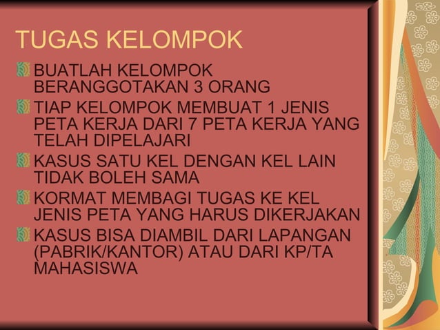 3. peta kerja simbol asme | PPT