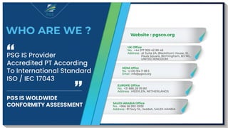 PGS Profile & Programs | PPT