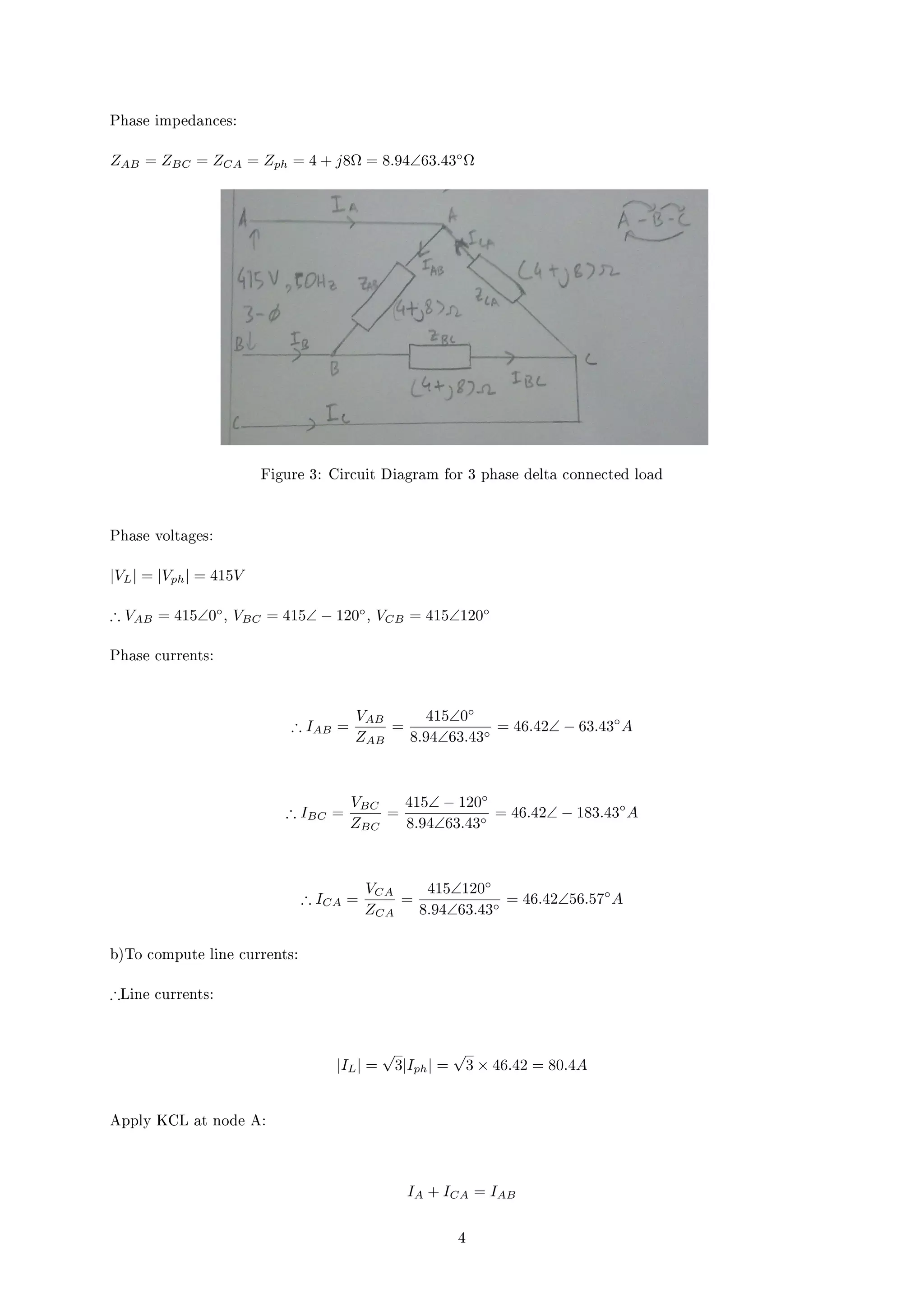 Three phase balanced load circuits and synchronous generators | PDF