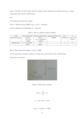 Three phase balanced load circuits and synchronous generators | PDF