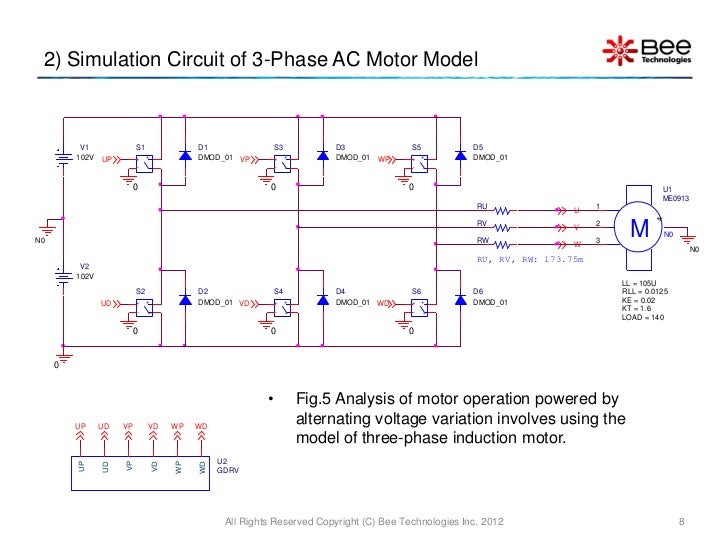 Concept Kit 3-Phase AC Motor Drive Simulation (PSpice Version)