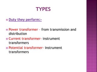 Basics of Poly phase transformer _ppt | PDF