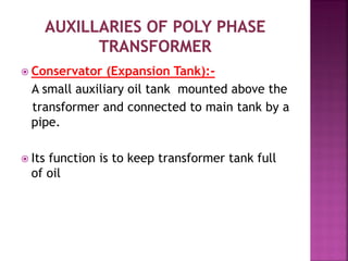 Basics of Poly phase transformer _ppt | PDF